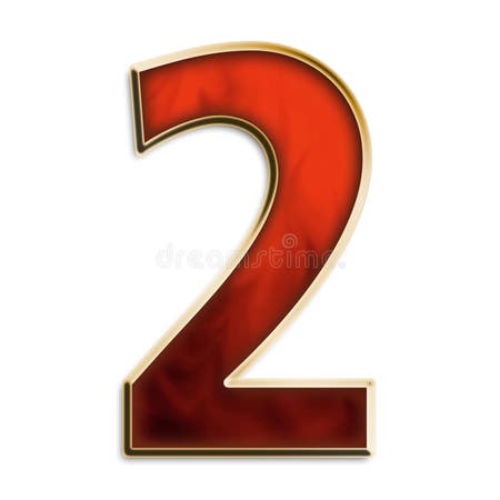 Gold Number Two Stock Illustrations – 7,877 Gold Number Two Stock ...