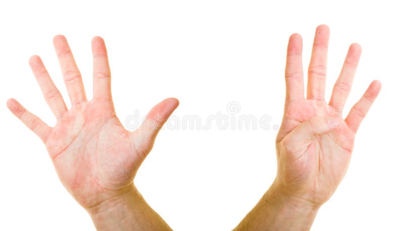 Number 9 stock photo. Image of thumb, symbol, people - 200768942