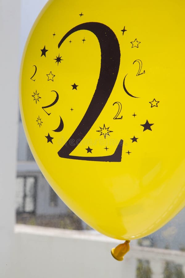 Number Two Printed in Black Stock Image - Image of shopping, black ...