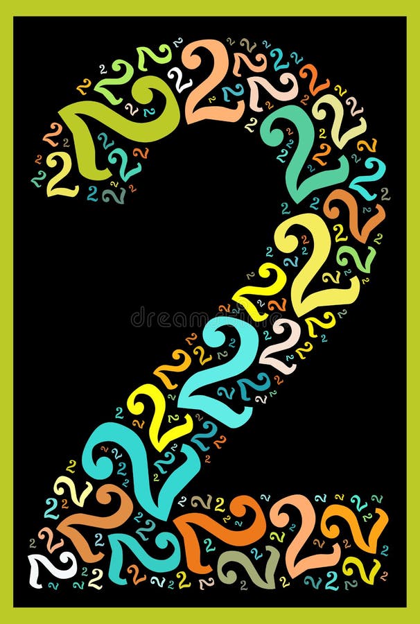 Number Two Wordcloud Concept Stock Illustrations – 9 Number Two ...
