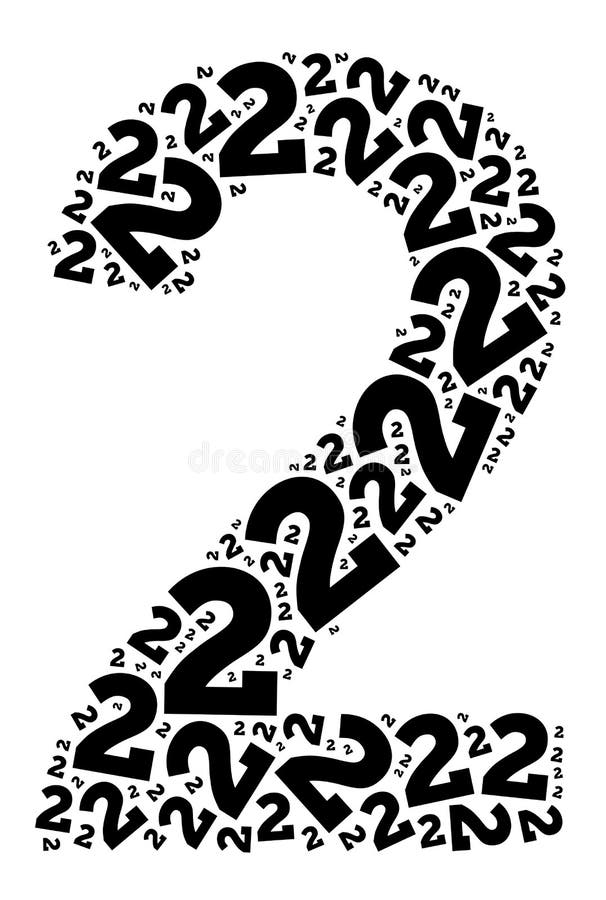 Number Two Wordcloud Concept Stock Illustrations – 9 Number Two ...