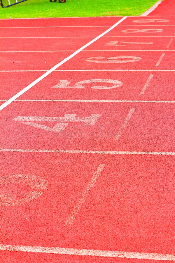 The Number Used for Athletes Stock Image - Image of color, finish: 44687005