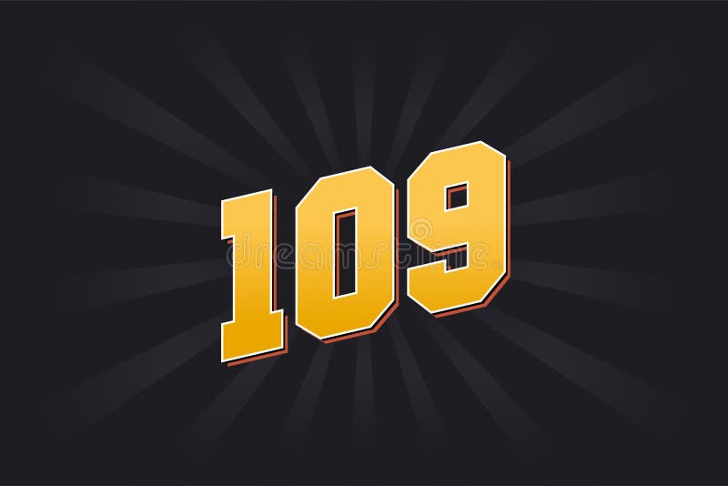 Number 13 Vector Font Alphabet. Yellow 13 Number with Black Background ... Number 13 Vector Font Alphabet. Yellow 13 Number with Black Background ...