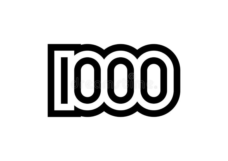 Number 1000 Stock Illustrations – 1,403 Number 1000 Stock Illustrations ...