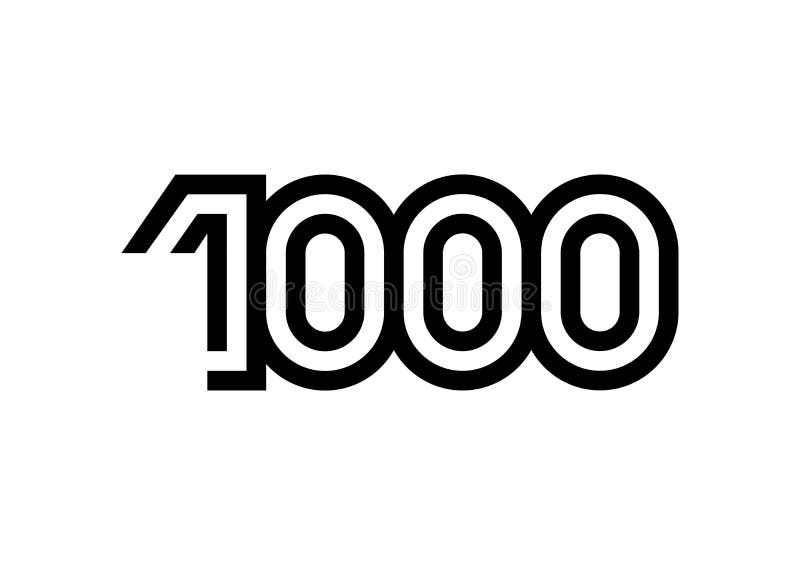 Number 1000 Stock Illustrations – 1,441 Number 1000 Stock Illustrations ...