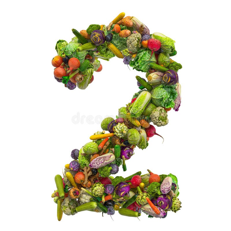 Vegetables Number Stock Illustrations – 4,453 Vegetables Number Stock ...