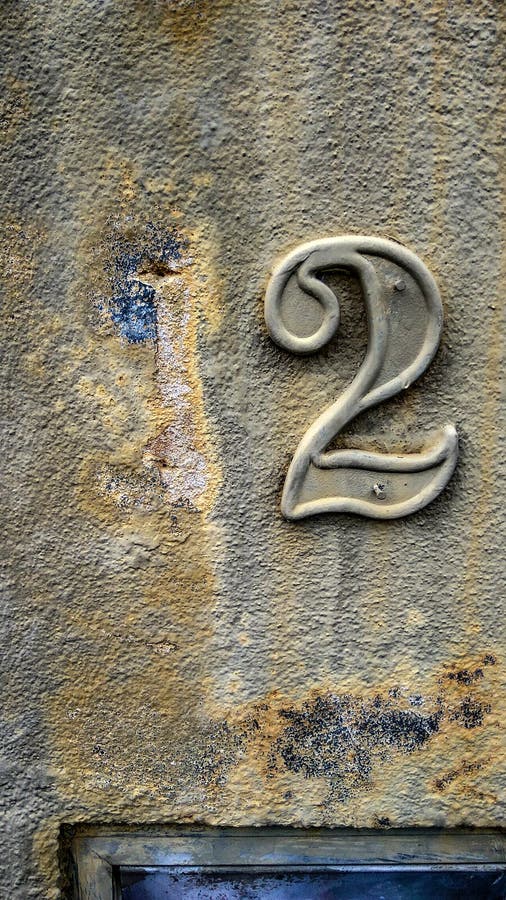 Number stock image. Image of pattern, dirty, wall, number - 105238645