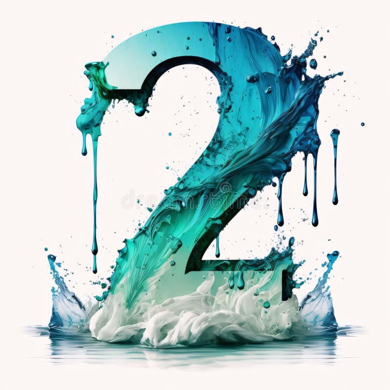 Water Drop Numbers Stock Illustrations – 352 Water Drop Numbers Stock ...