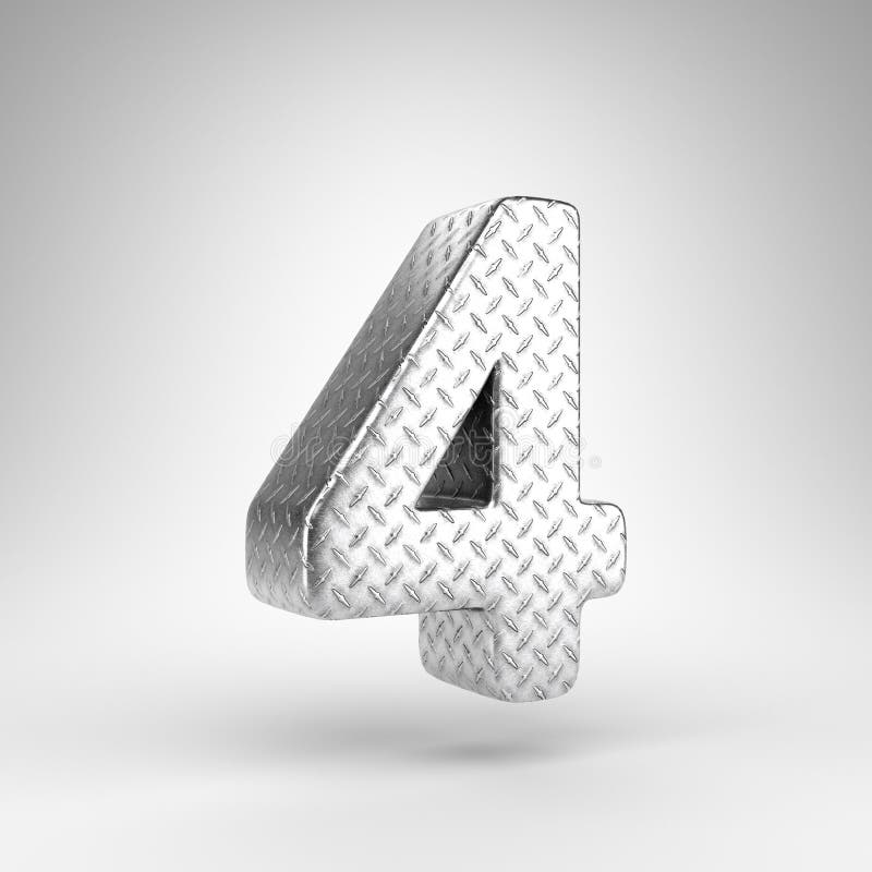 Number White Background Aluminium Stock Illustrations – 284 Number ...