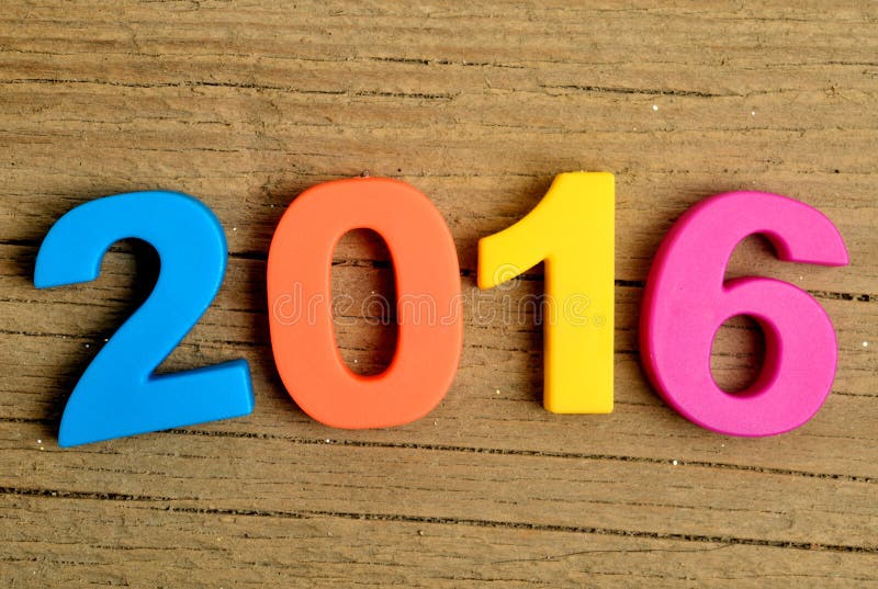 2016 number stock photo. Image of advertising, invitation - 63660796