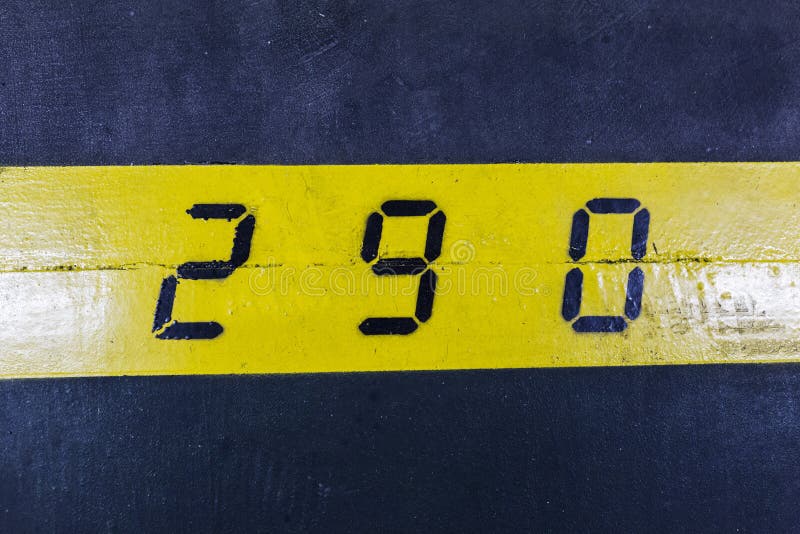 290 Number Yellow Stripe Black Background Photos - Free & Royalty-Free ...