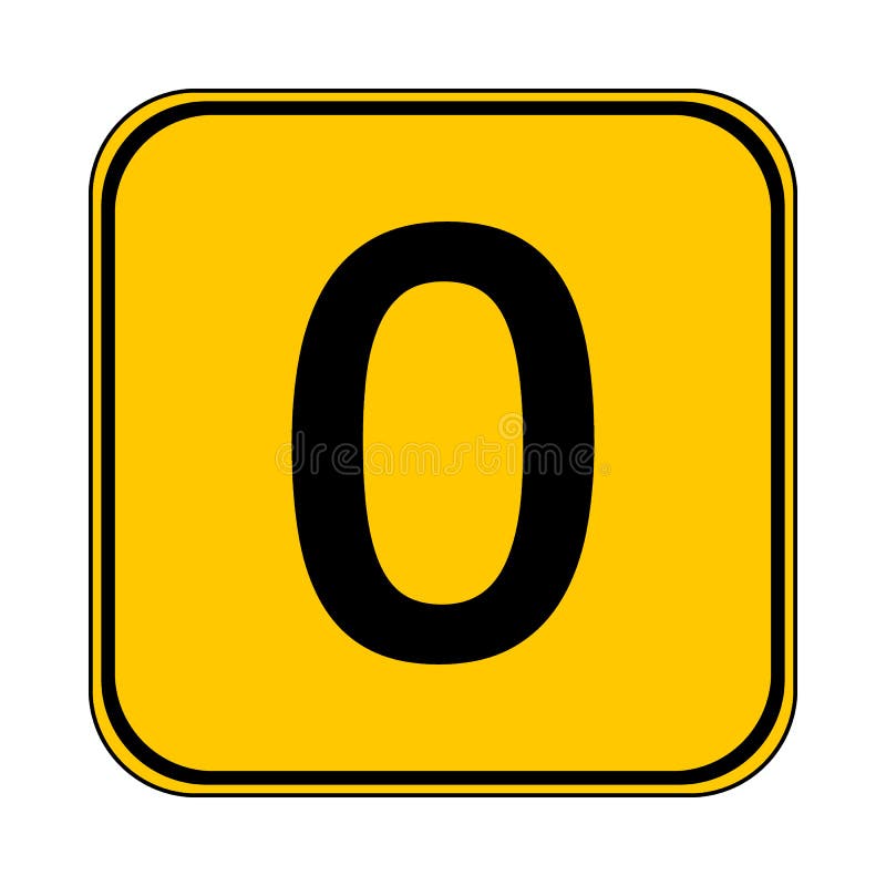 Number zero button stock illustration. Illustration of label - 205053662