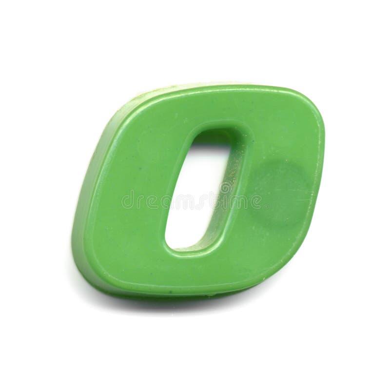 Plastic magnetic number 0 stock image. Image of digit - 100701249