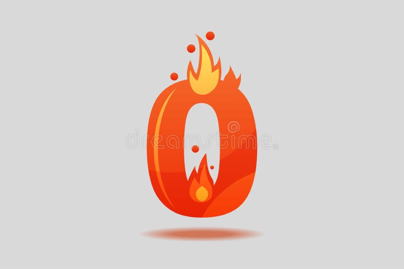 Abstract Object Number Zero Stock Illustration - Illustration of ...