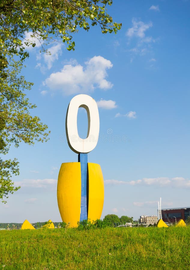 Number zero sculpture stock photo. Image of zero, malta - 40244204