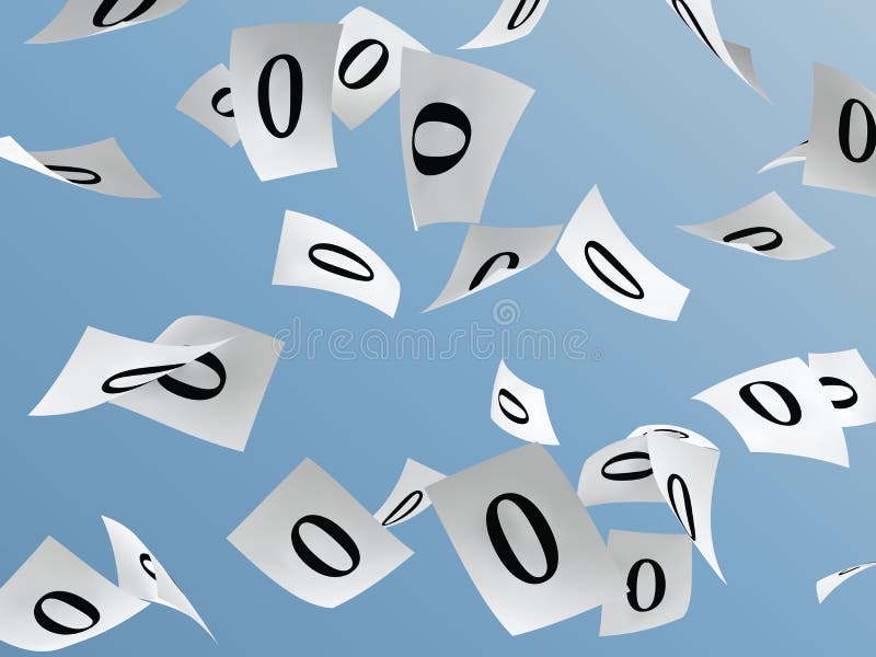 Number zero stock illustration. Illustration of digit - 46912065