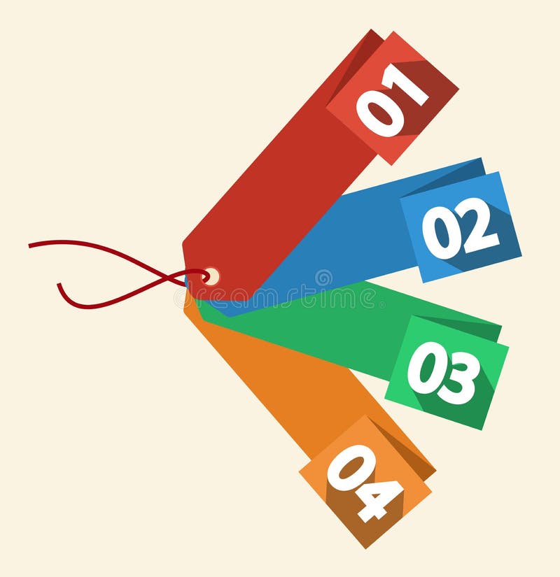 Numbered Labels Stock Illustrations – 174 Numbered Labels Stock ...