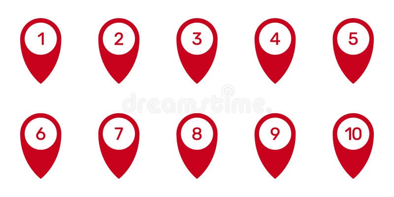 Geographic Position Indicators Stock Illustrations – 10 Geographic ...