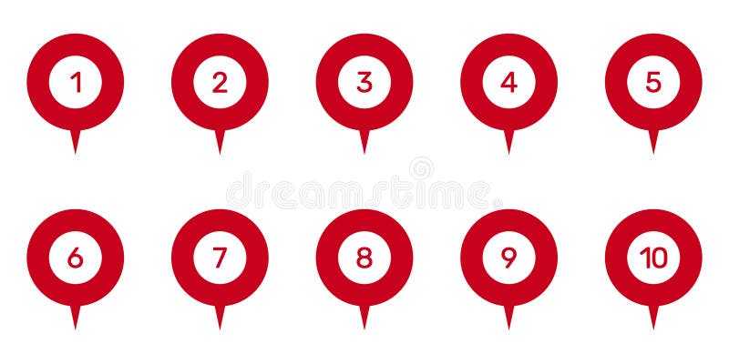 Geographic Position Indicators Stock Illustrations – 10 Geographic ...