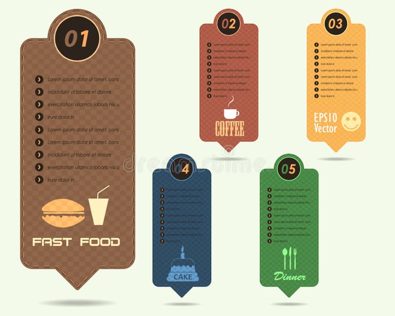 Numbered Speech Bubble Menu Vector Stock Illustrations – 15 Numbered ...