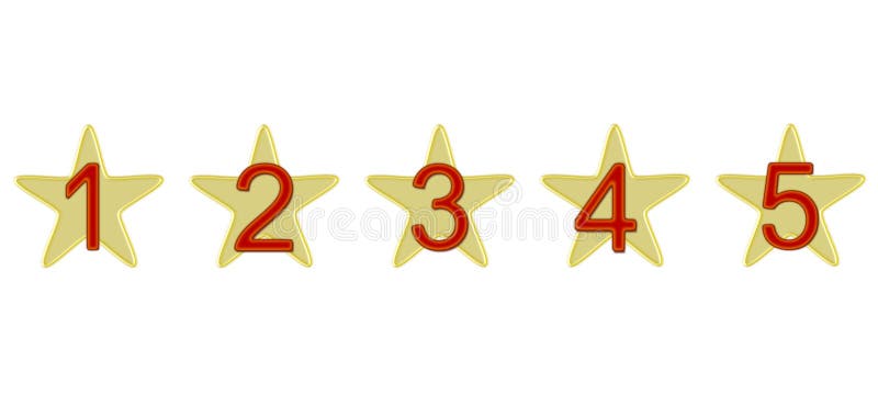 Numbered Stars Stock Illustrations – 54 Numbered Stars Stock ...