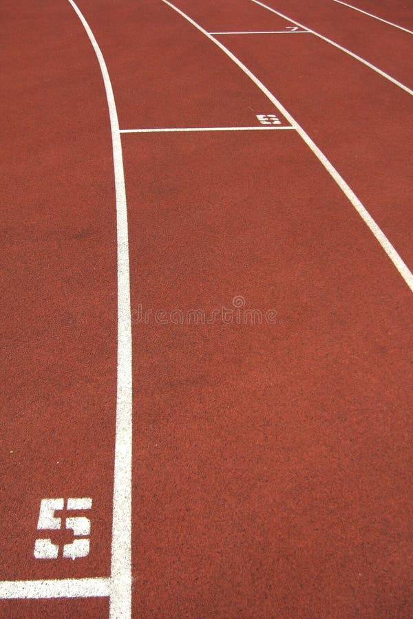 Numbered tracks stock photo. Image of sport, abstract - 1387320