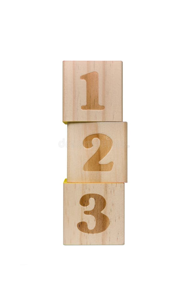 1, 2, 3 Numbered Wooden Blocks Stock Photo - Image of basic, numbered ... 1, 2, 3 Numbered Wooden Blocks Stock Photo - Image of basic, numbered ...