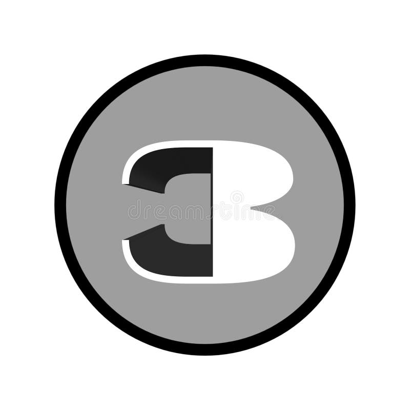 Numbering 123456890 Isolated on White Background Stock Illustration ...