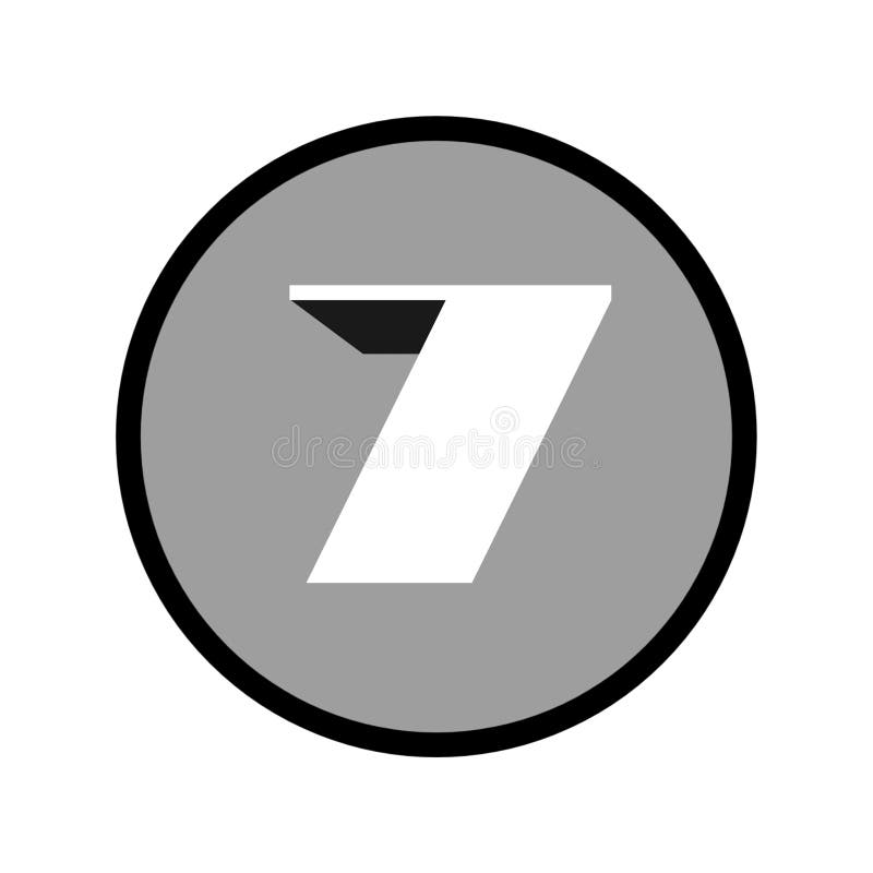 Numbering 123456890 Isolated on White Background Stock Illustration ...