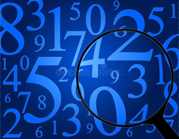 Numbers Glass Stock Illustrations – 6,355 Numbers Glass Stock ...