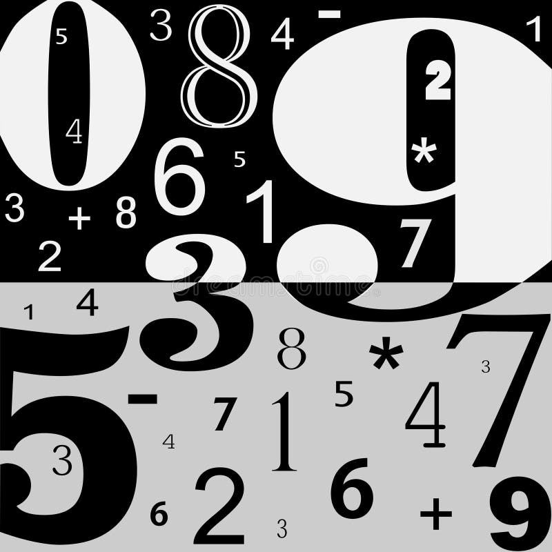 Jumbled Numbers Stock Illustrations – 129 Jumbled Numbers Stock ...