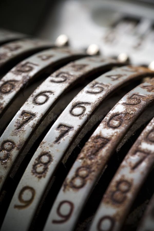 Numbers stock photo. Image of pattern, rust, texture - 14808394