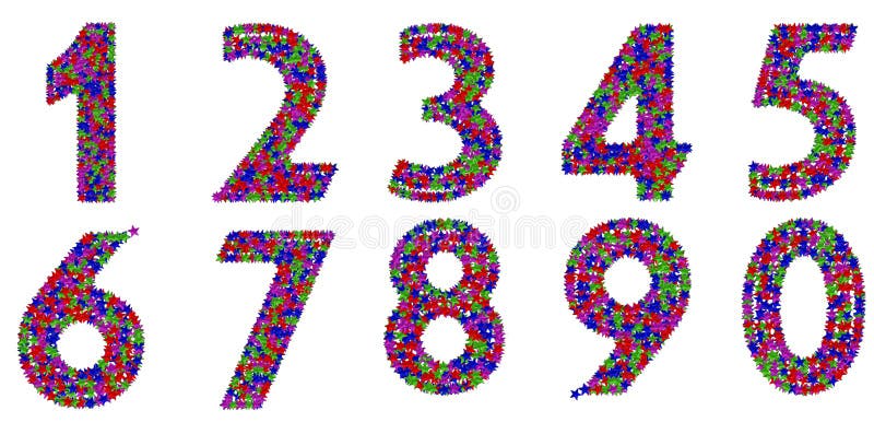 Numbers stock illustration. Illustration of gold, greeting - 15136907