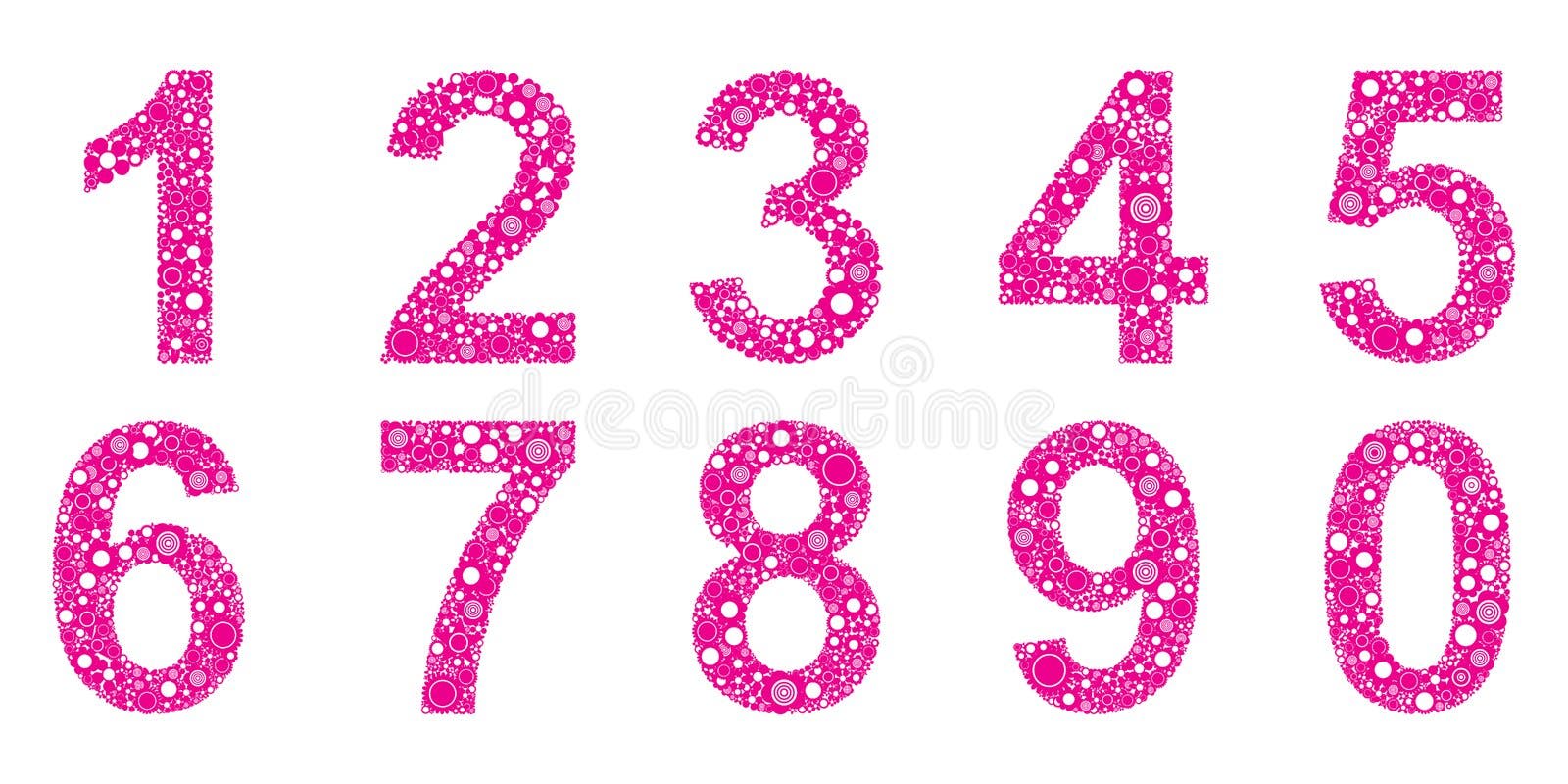 Magenta Numbers Stock Illustrations – 1,358 Magenta Numbers Stock ...