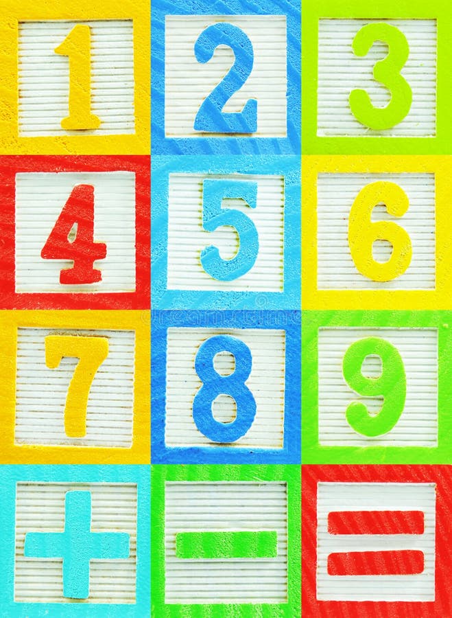 Numbers stock photo. Image of digit, cubic, arithmetic - 18532002