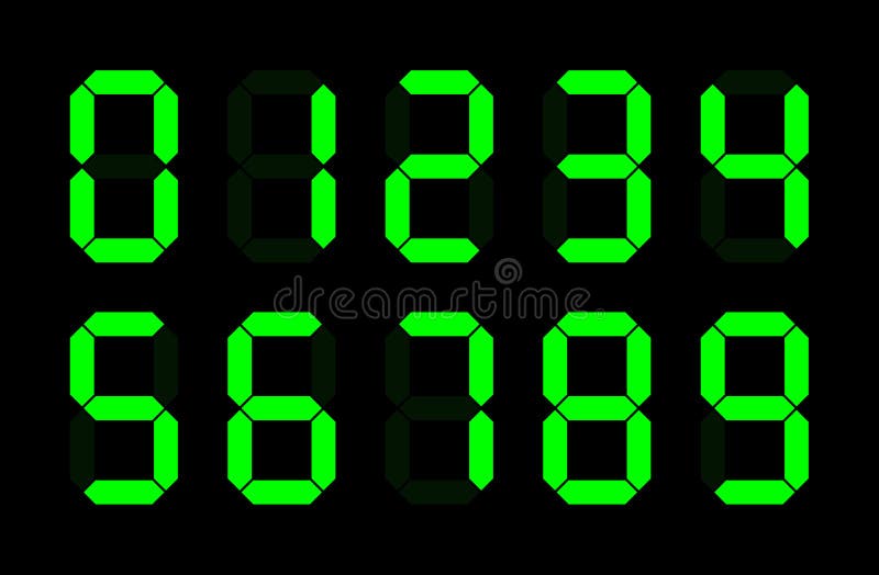 130+ Digital clock numbers Free Stock Photos - StockFreeImages