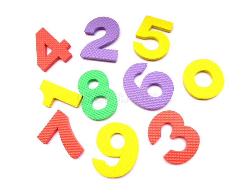 Numbers stock image. Image of magnetic, figure, games, educate - 308809