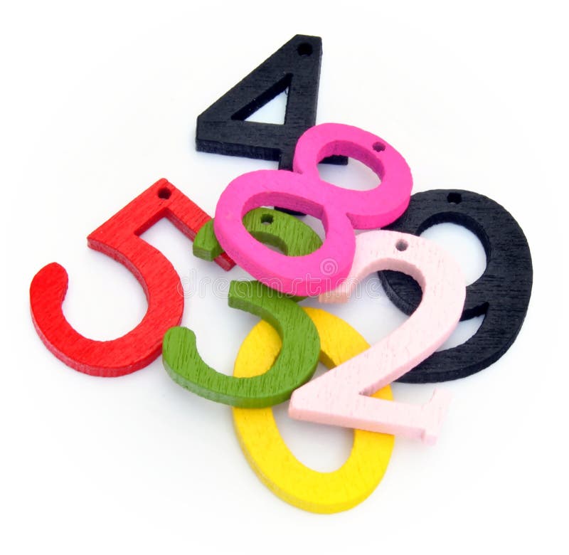 Numbers stock image. Image of class, basic, colorful - 41601851