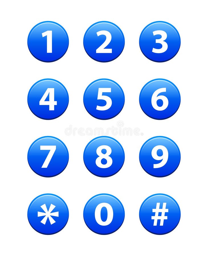Artistic Buttons Numbers Stock Illustrations – 335 Artistic Buttons ...