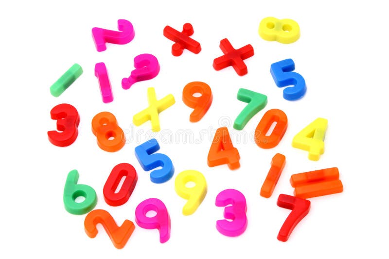 Numbers stock image. Image of magnetic, figure, games, educate - 308809