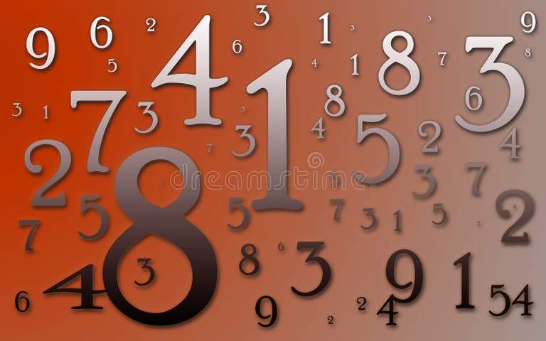 Numbers Jumble Stock Illustrations – 54 Numbers Jumble Stock ...