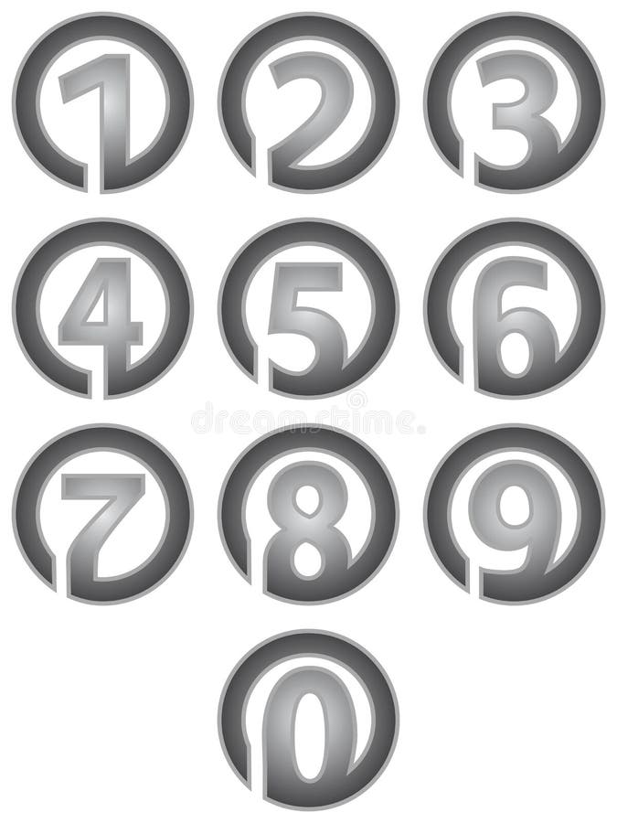 Numbers stock illustration. Illustration of mathematics - 6213905