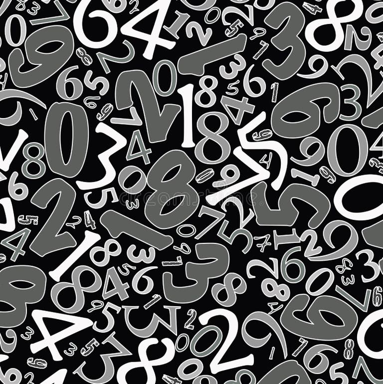 Contrast Numbers Stock Illustrations – 1,025 Contrast Numbers Stock ...