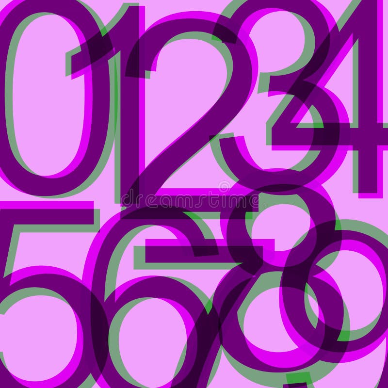 Jumbled Numbers Stock Illustrations – 129 Jumbled Numbers Stock ...