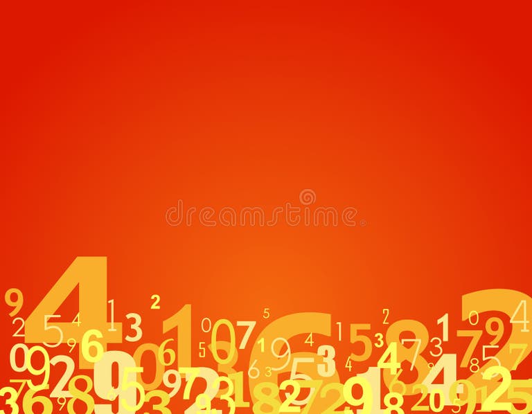 Numbers Design Mathematics Background Stock Illustrations – 9,996 ...
