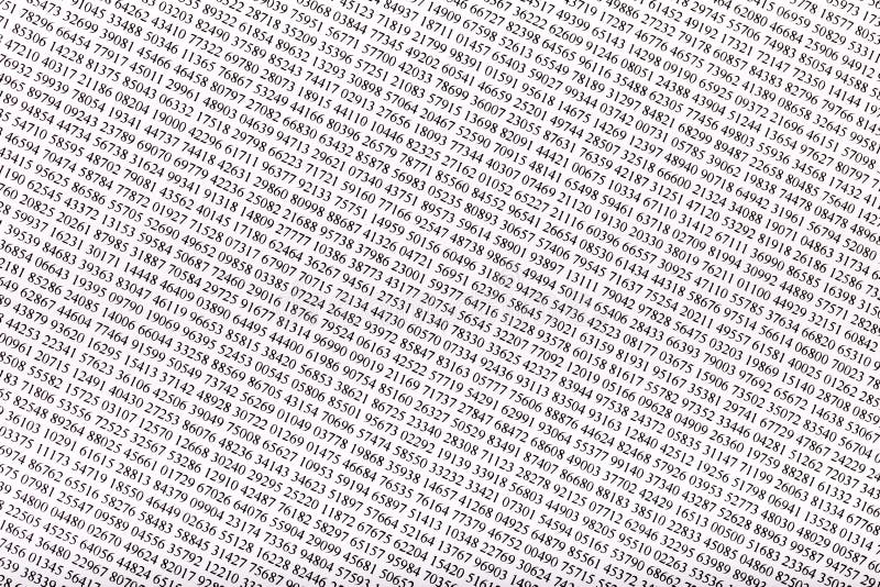Numbers, Background Pattern Stock Image - Image of cryptic, repeat ...
