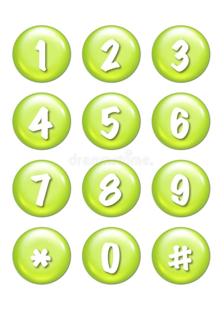Phone Numbers Circle Stock Illustrations – 358 Phone Numbers Circle ...