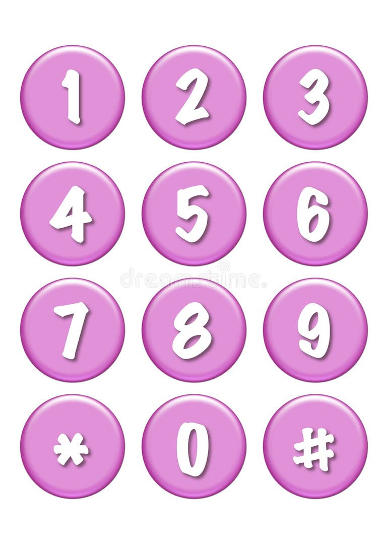 Alphabet Buttons Numbers Stock Illustrations – 442 Alphabet Buttons ...