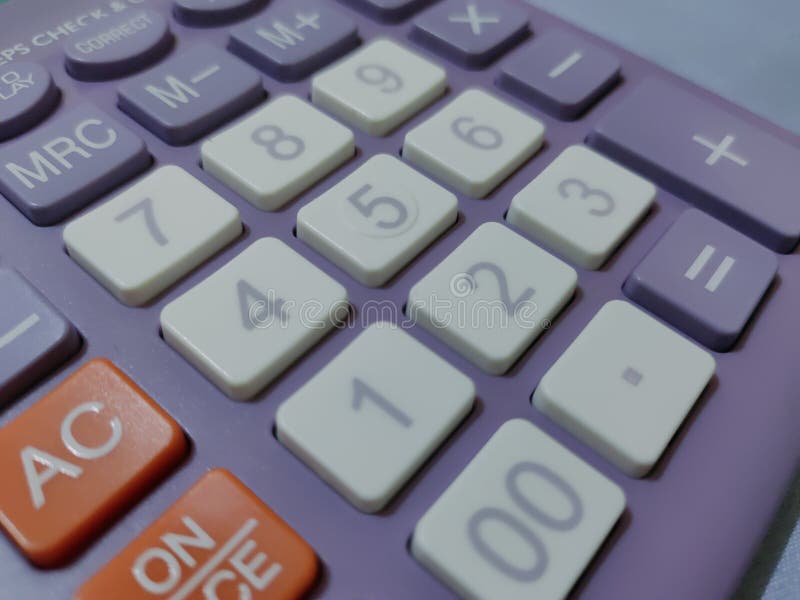 Numbers in calculator stock image. Image of numbers - 223249175