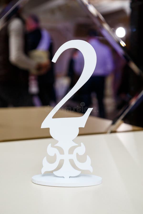 Numbers Carved from Wood on a Stock Image - Image of happy, celebrate ...